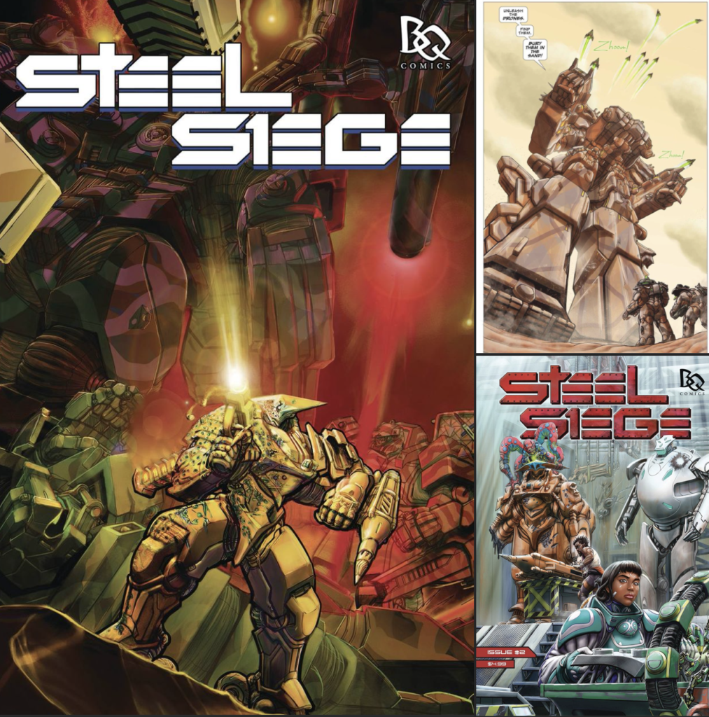 'Steel Siege' Interview: Eric Vargas' Battlefield of Deadly Machines ...